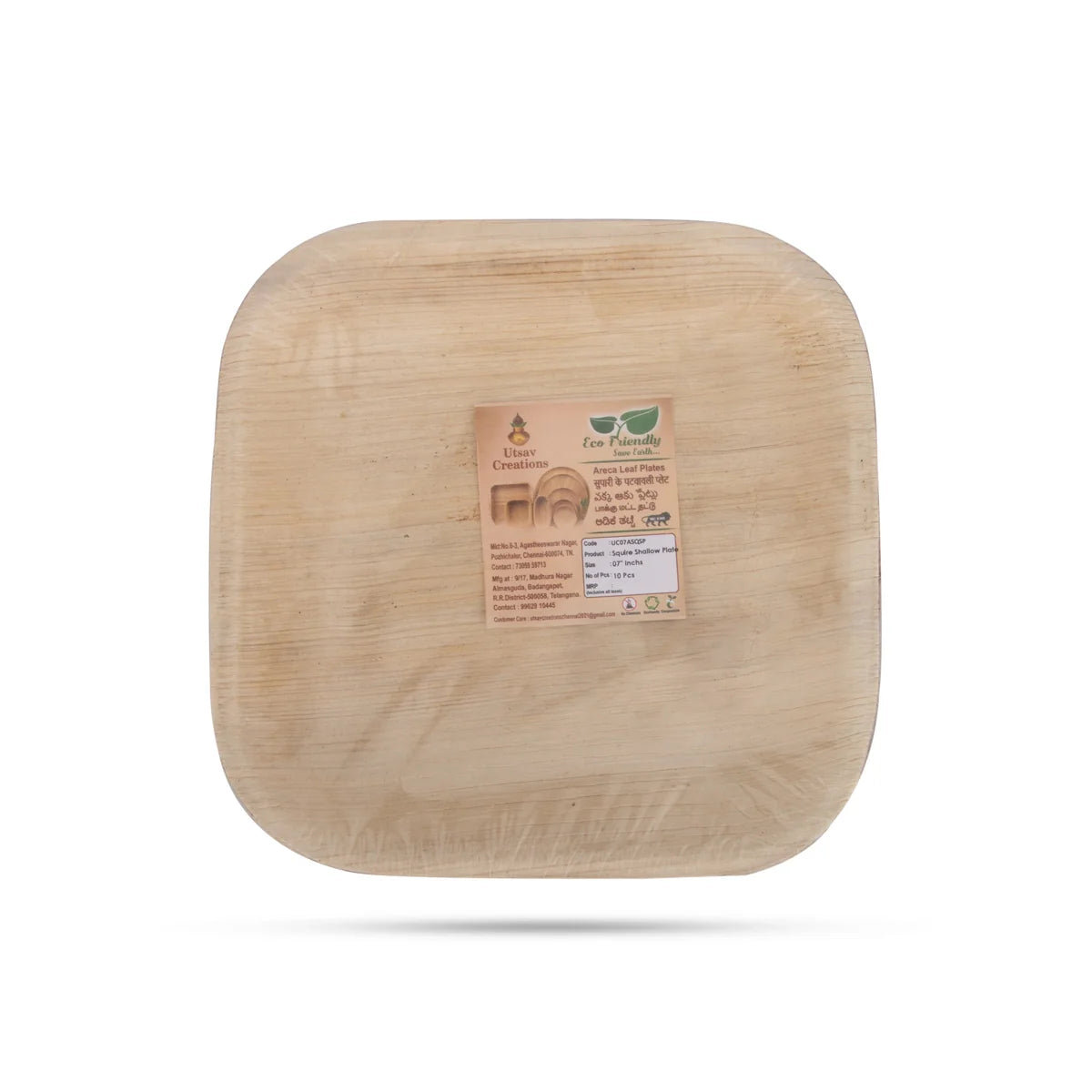 Giri USA - Mattai Plate | Disposable Plates | Areca Nut Plate