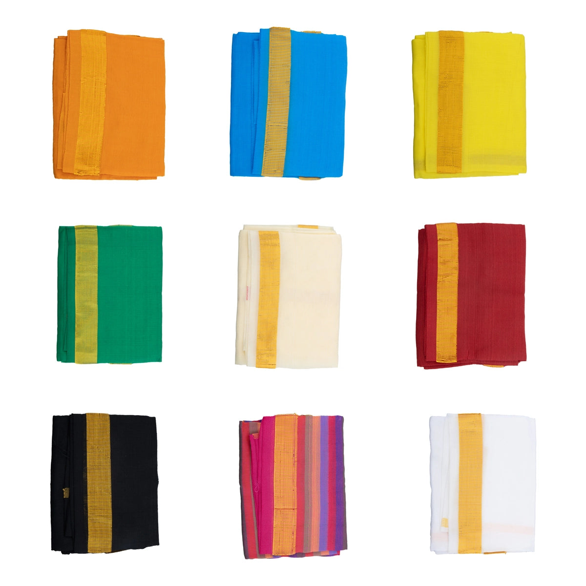 GIRI USA - Navagraha Set | Navagraha Vastram | Deity Clothes