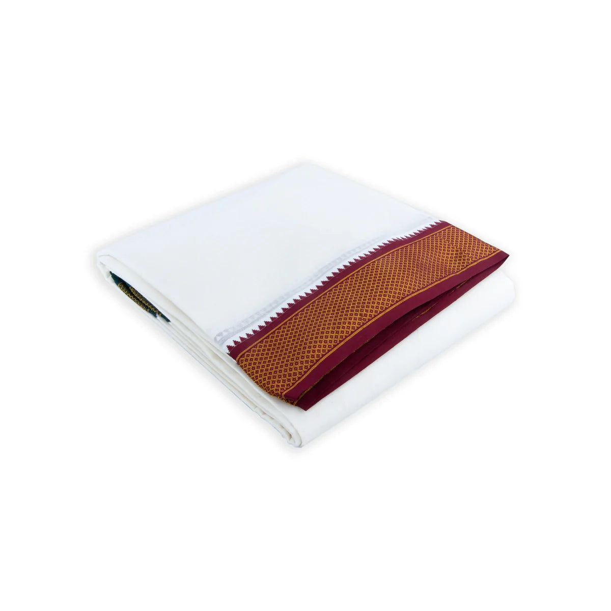 Giri USA - Cotton Veshti | White Dhoti | White Veshti — GIRI USA