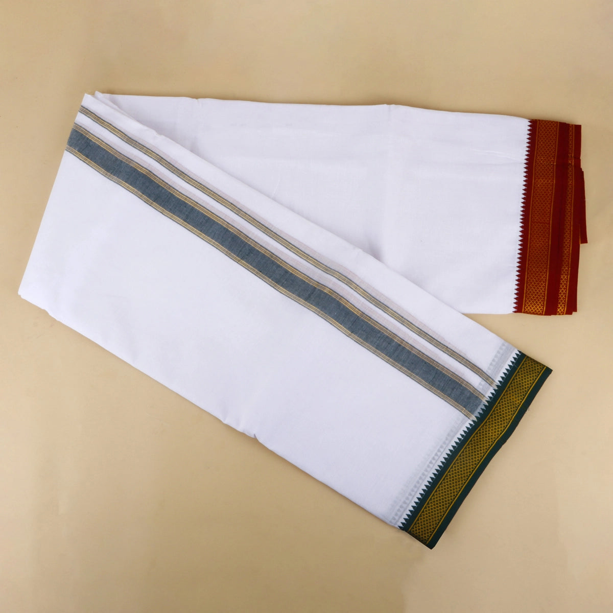 GIRI USA - White Dhoti | Cotton Veshti | Dhoti For Men — Giri USA