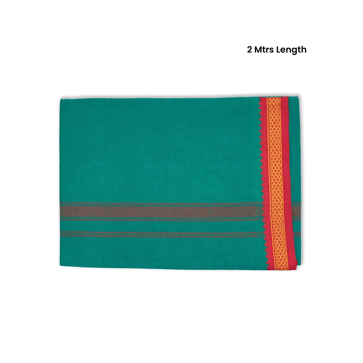 Giri USA - Green Dhoti | Color Mundu | Cotton Vesti