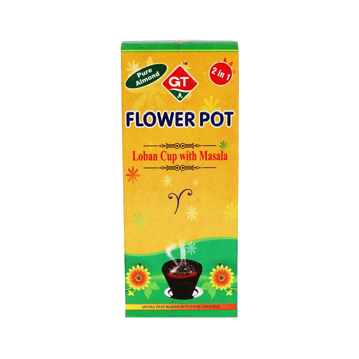 Giri USA - Flower Pot Cup Sambrani | Sambrani Kattii | Sambrani For Pooja
