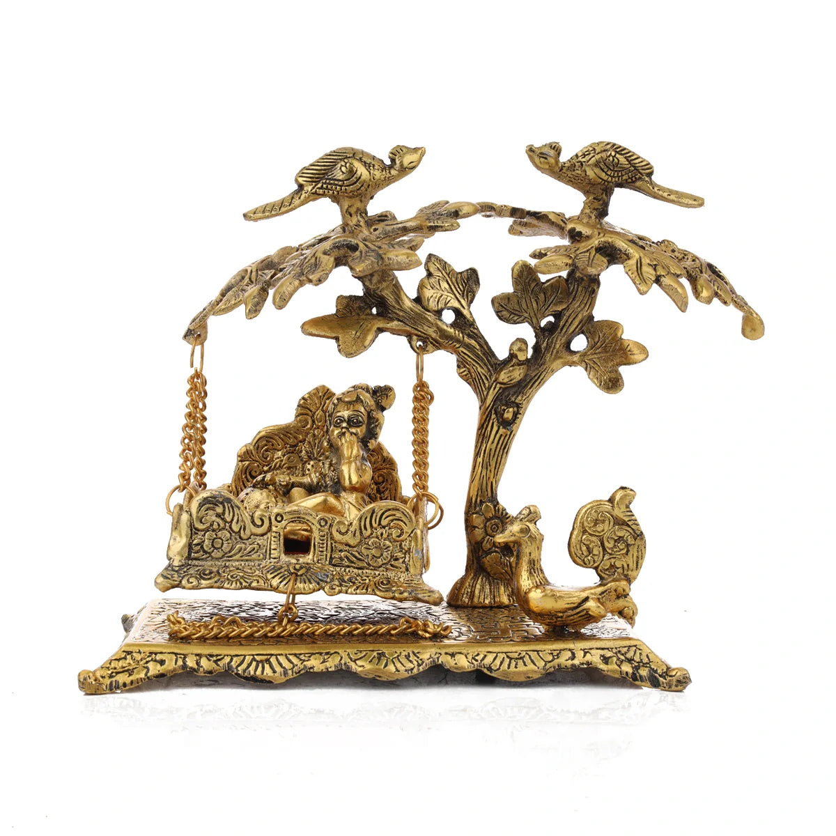 Giri USA - Krishna Jhula Under Tree | Krishna Statue | Krishna Idol