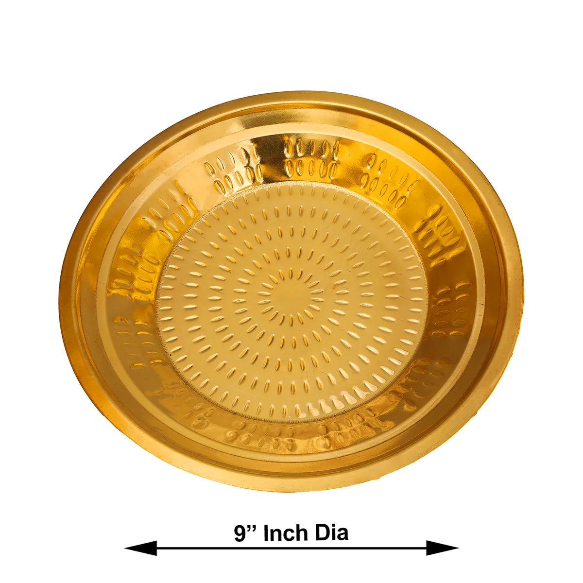 GIRI USA - Pooja Thali | Brass Thambalam | Aarti Plate — Giri USA