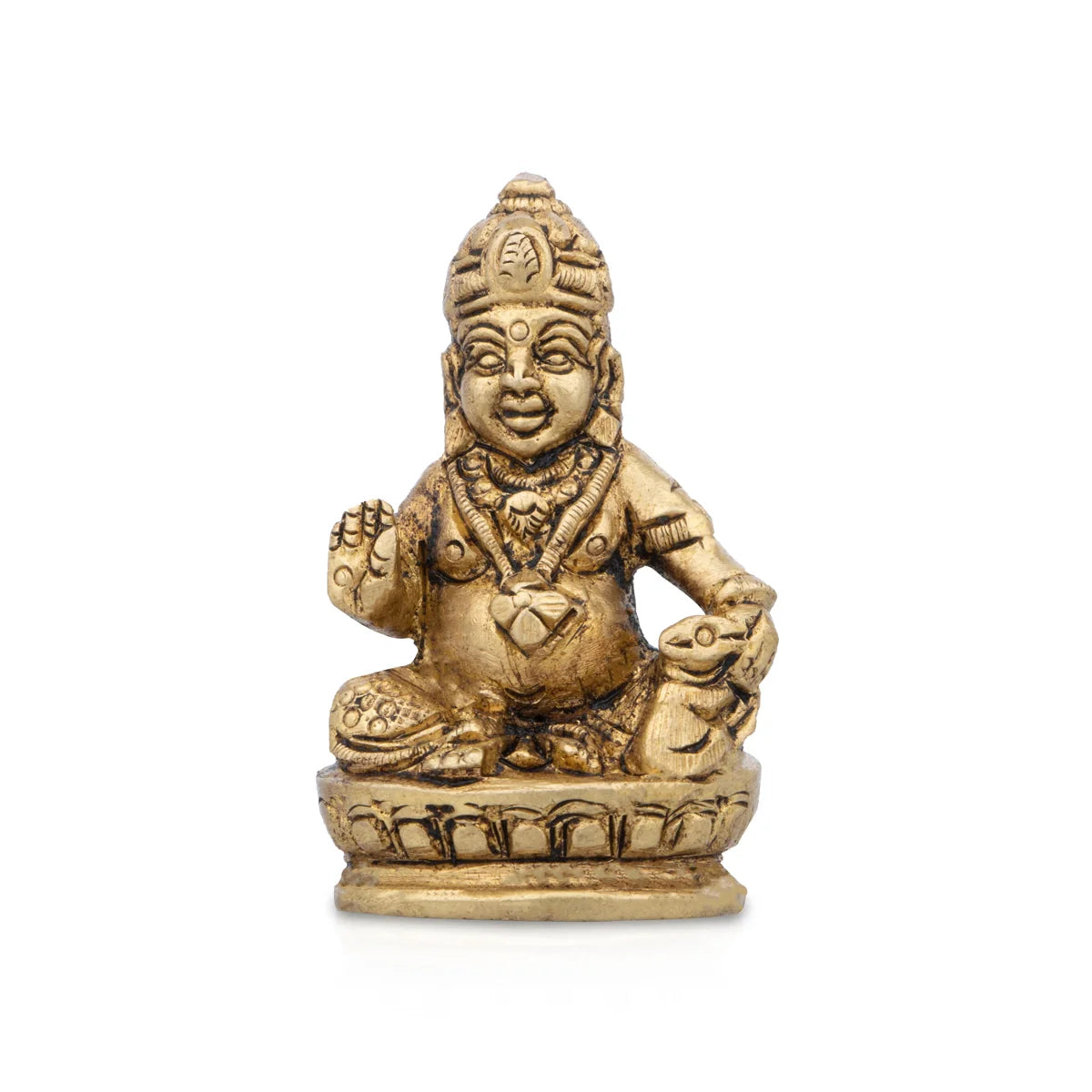 Giri USA - Kuberan Idol | Kuberan Statue | Brass Kuber Idol