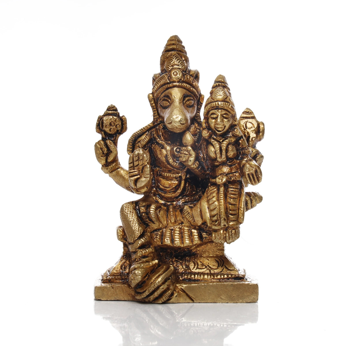Giri USA - Lakshmi Varaha Swamy | Brass God Idols | Antique Brass Idol ...