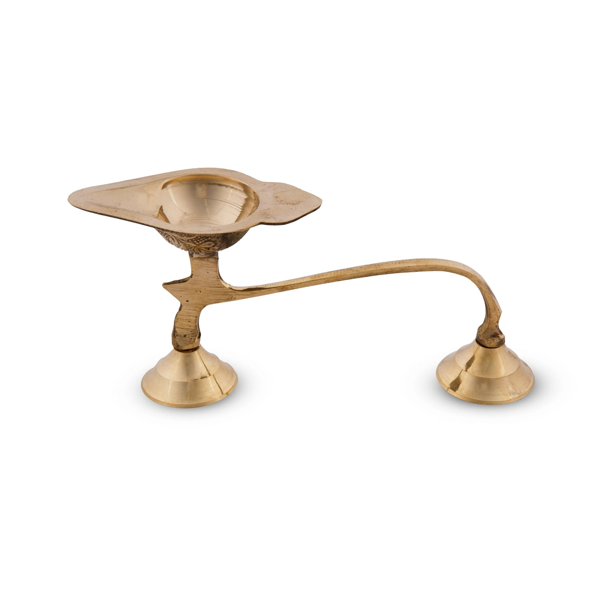 Giri USA - Brass Aarti - 3.75 x 7 Inches | One Mukh Spoon Camphor ...