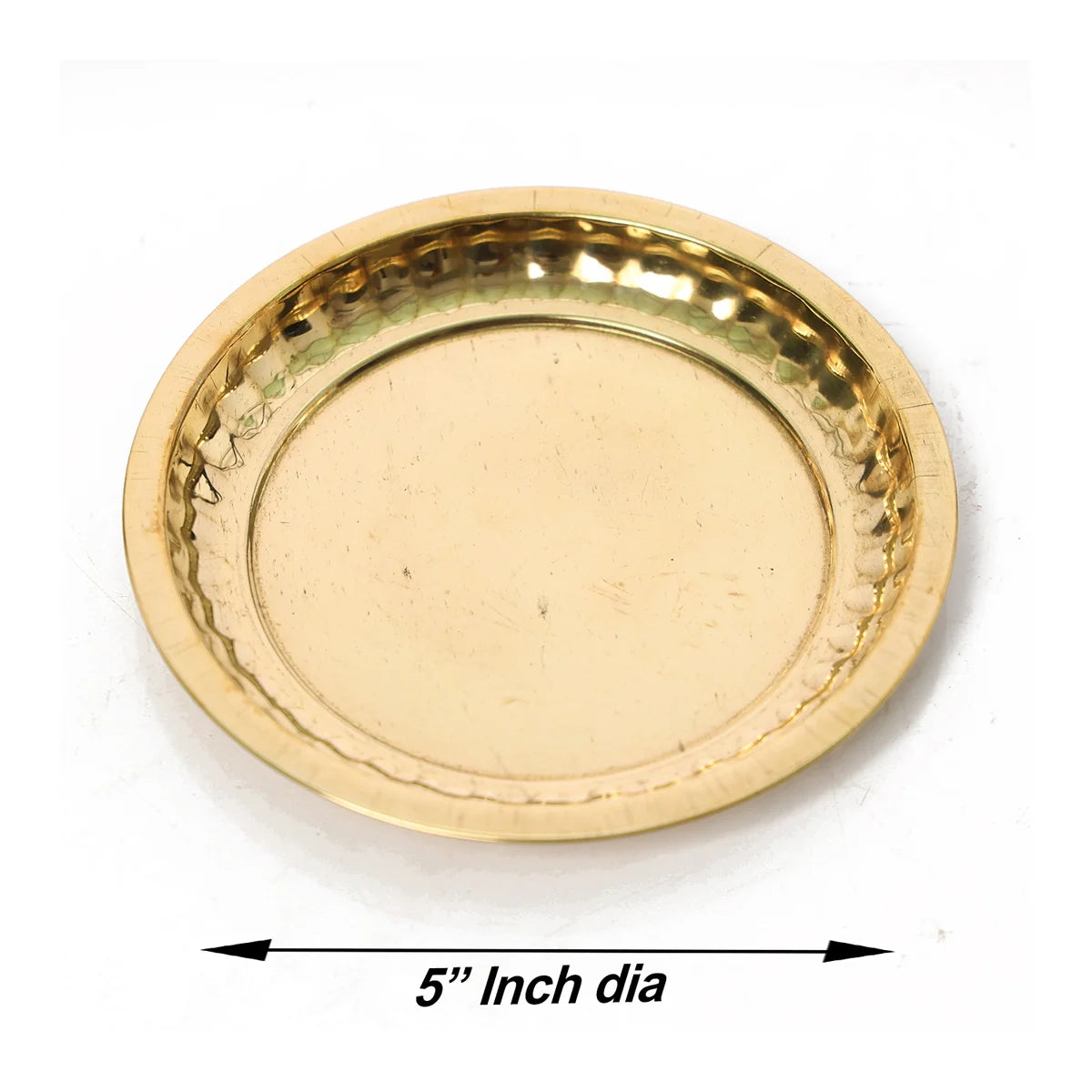 Giri USA - Brass Plate | Plate For Pooja | Puja Plate