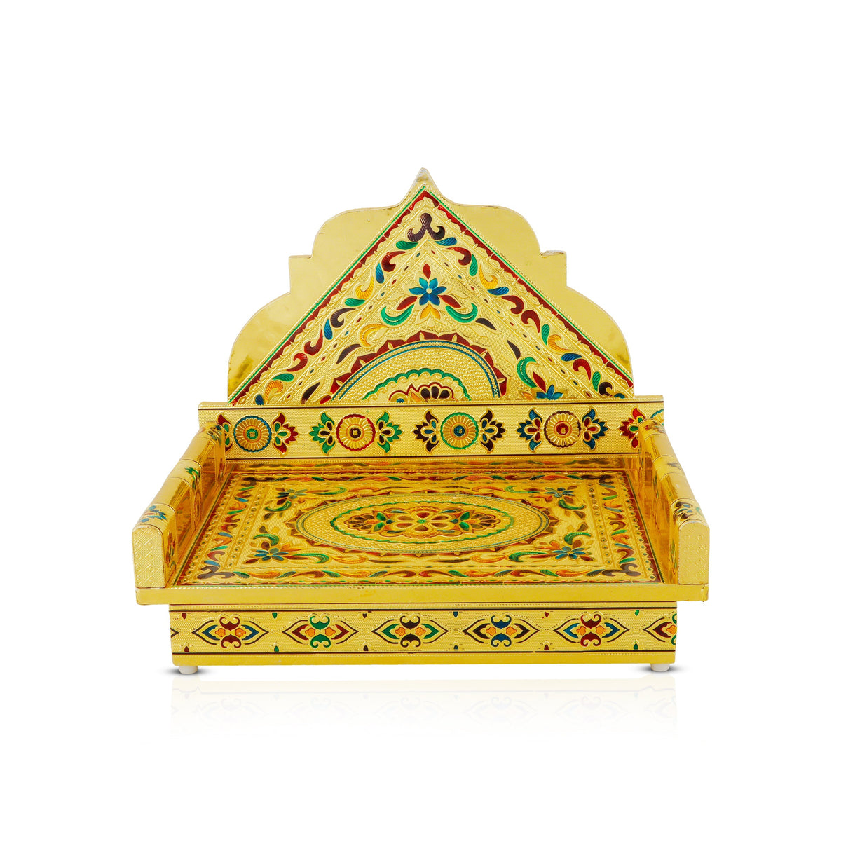 Giri USA - Simhasanam | Puja Chowki | Meenakari Singhasan for God