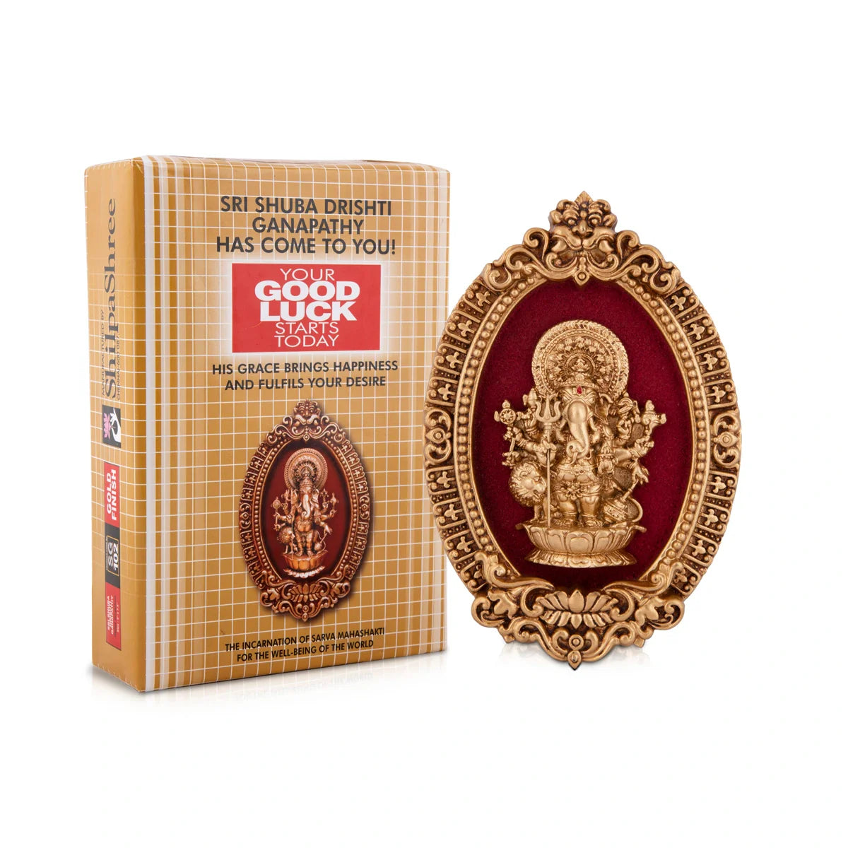 Giri USA - Subha Drishti Ganapathi | Ganesha Wall Hanging
