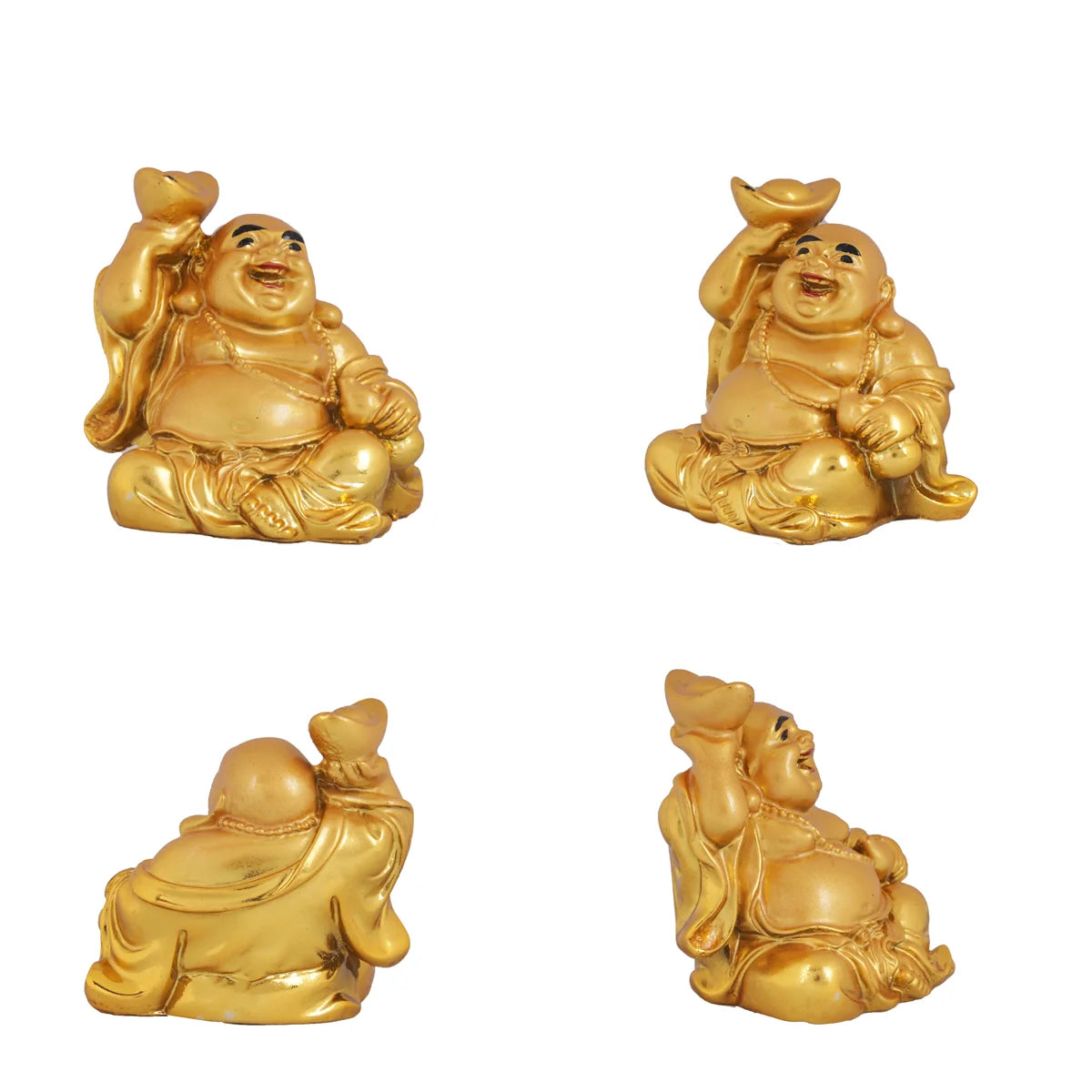 Giri USA - Laughing Buddha Statue | Smiling Buddha | Happy Man Statue