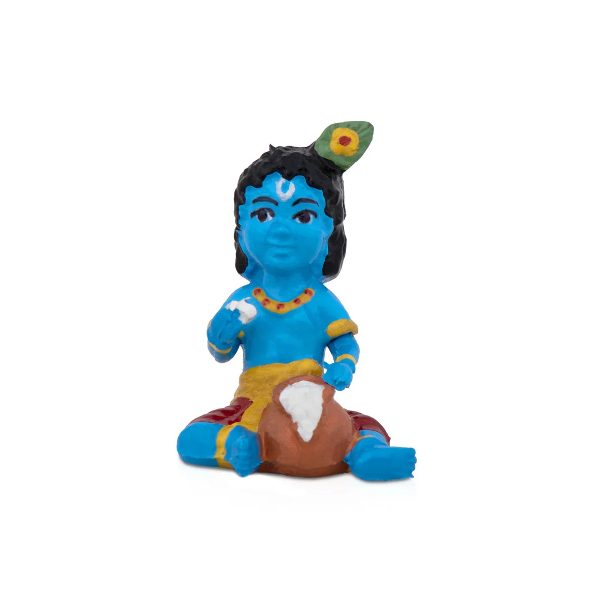 Giri USA - Bala Krishna Statue | Krishna Clay | Krishna Dolls