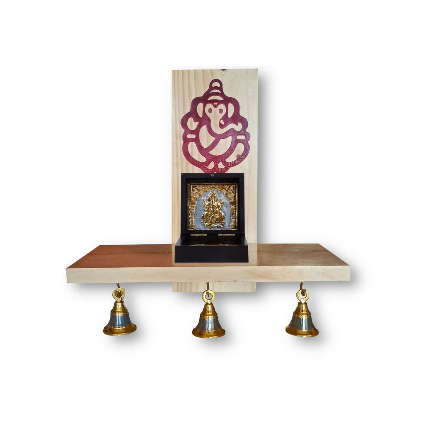 Puja Box Mini Gold | Pocket Temple | Divine Pooja Box — GIRI USA