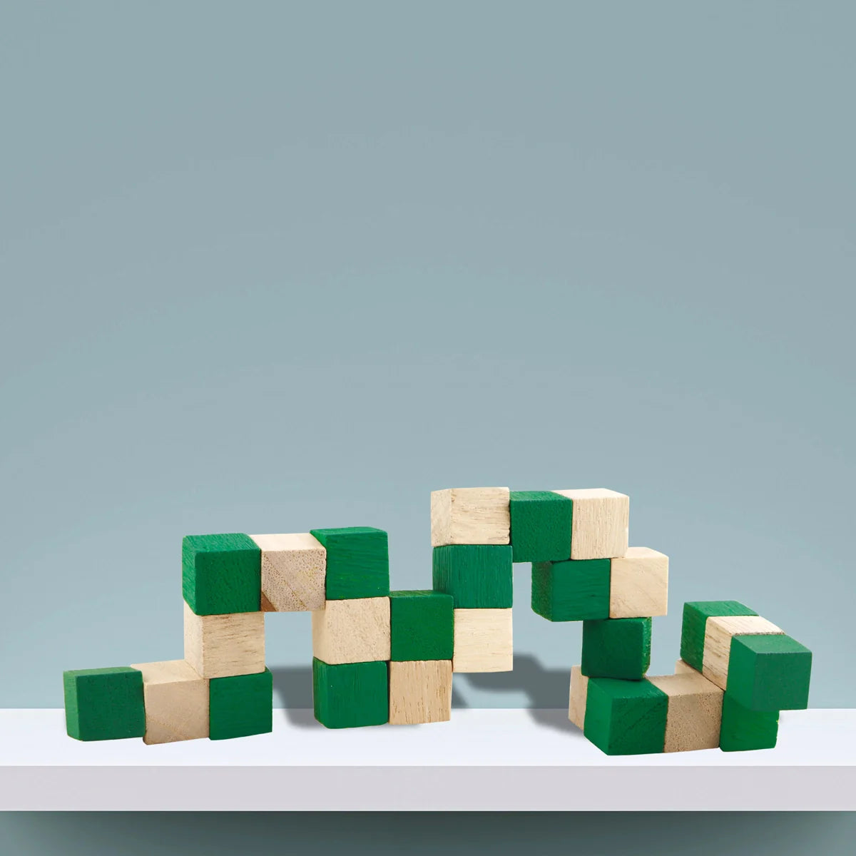 GIRI USA - Snake Cube Puzzle | Wooden Snake Cube | Wooden Toys — Giri USA