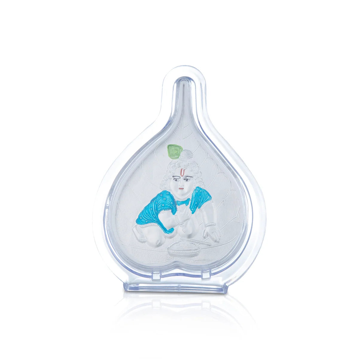 Giri USA - Deity Photo Frame | God Photo Stand | Silver God Stand