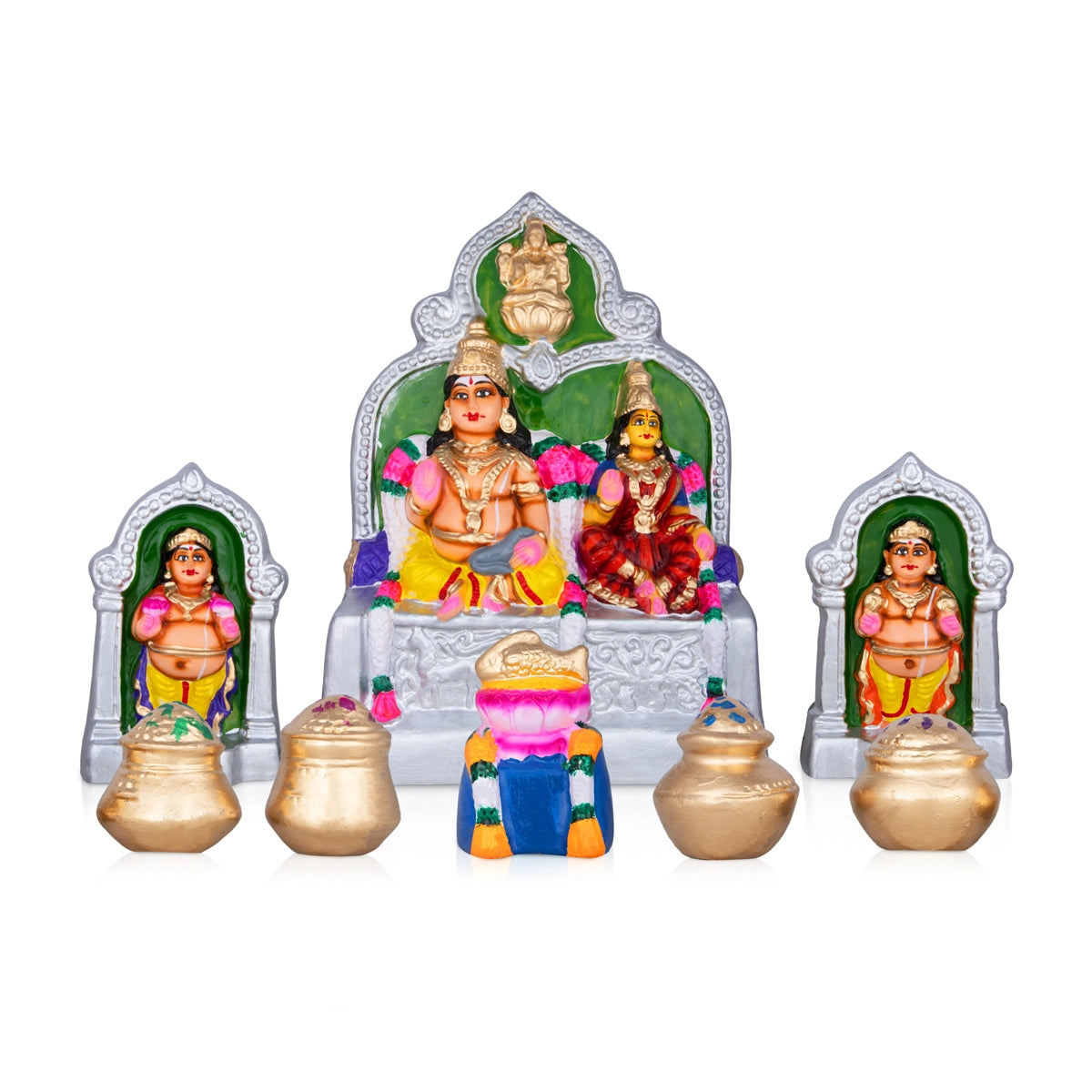 Giri USA - Kuberan Set | Clay Doll | Kuberan Statue