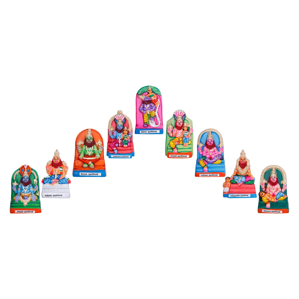 Nava Narasimhar Set | Kolu Bommai | Golu Dolls — Giri USA