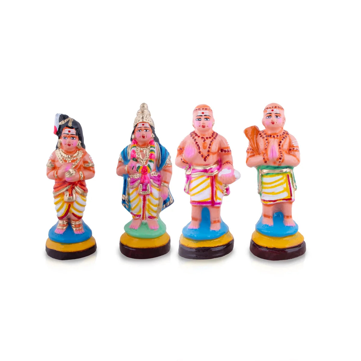 Giri USA - Nalvar Set | Clay Idol | Navaratri Golu — GIRI USA