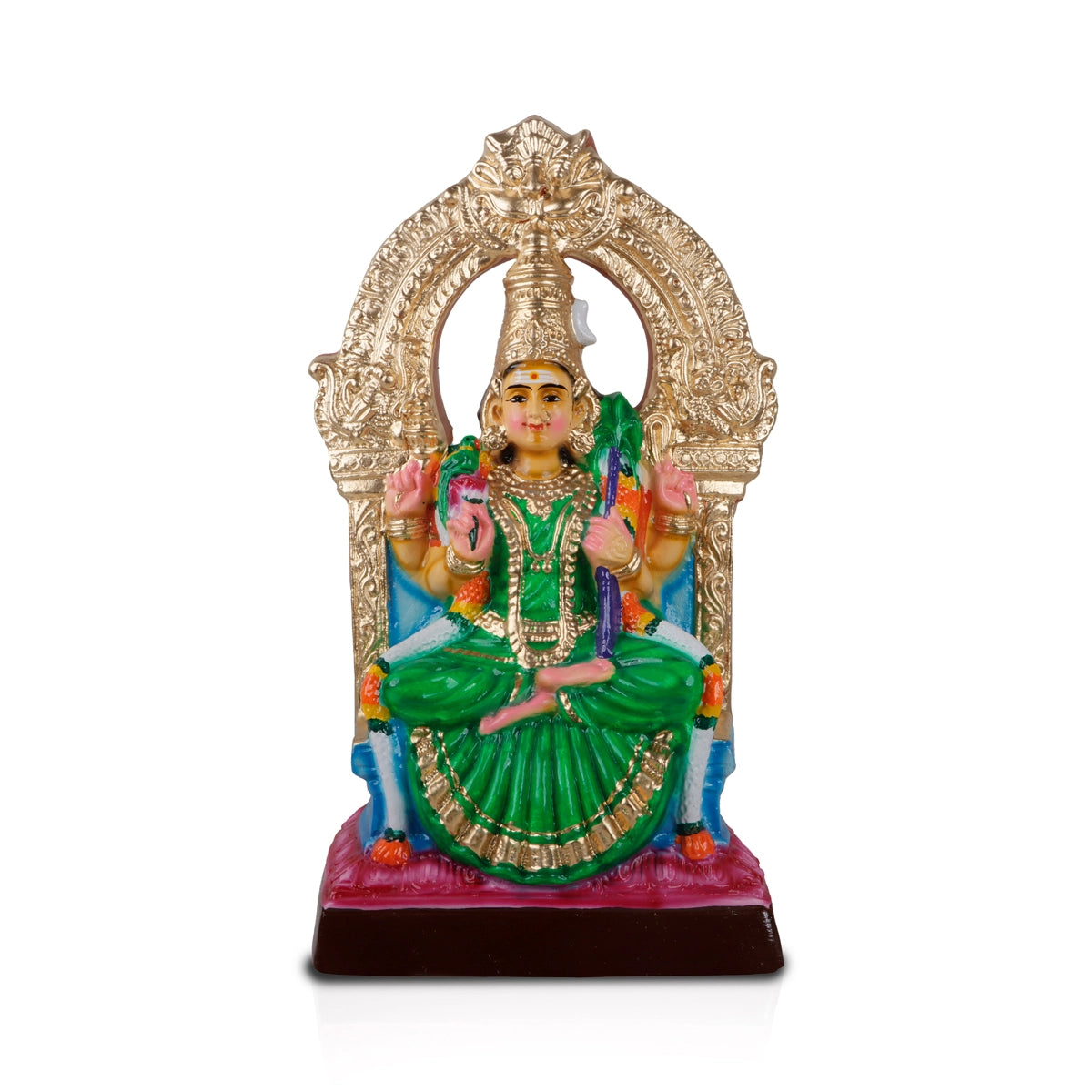 Kamakshi Statue | Navaratri Idol | Paper Mache Statue — Giri USA
