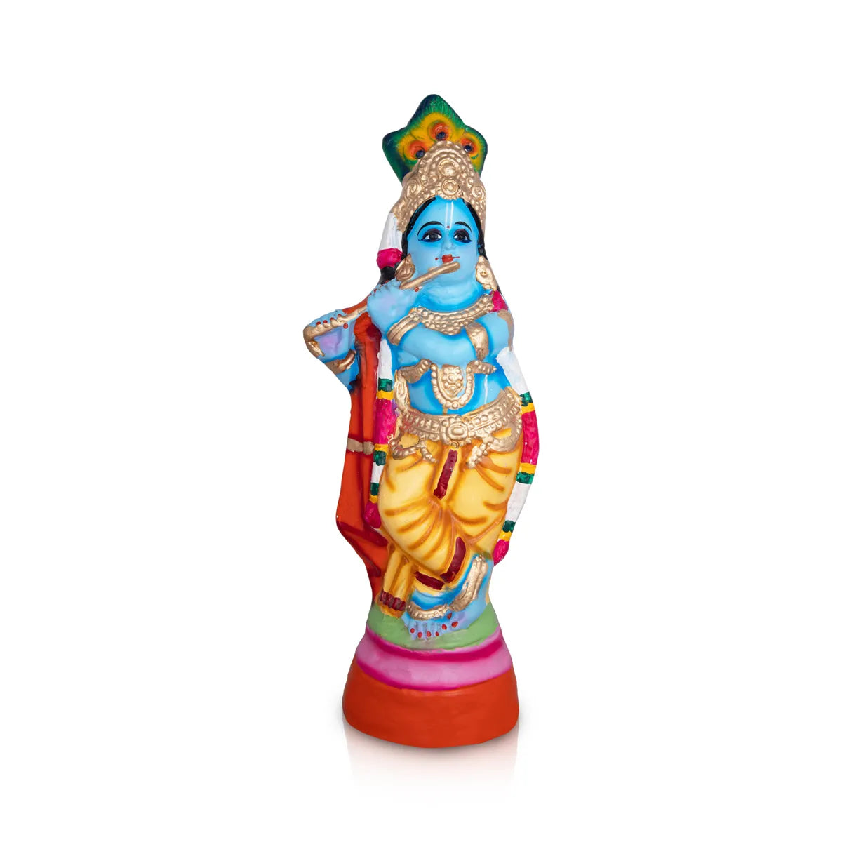 Giri USA - Vittoba Krishna Statue | Kollu Dolls | Paper Mache Idol