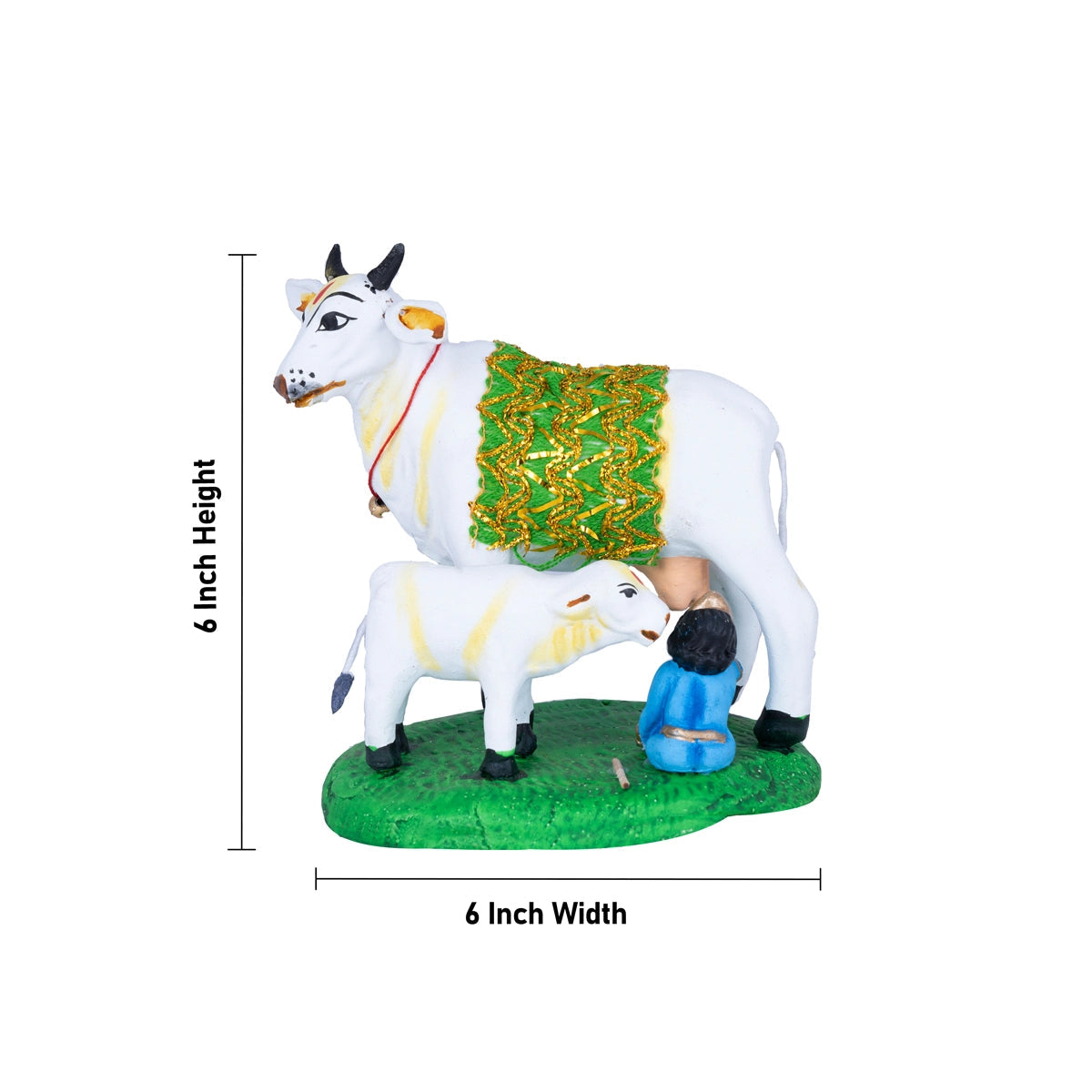 Krishna Drinking Milk Statue | Golu Bommai | Navaratri Golu dolls ...