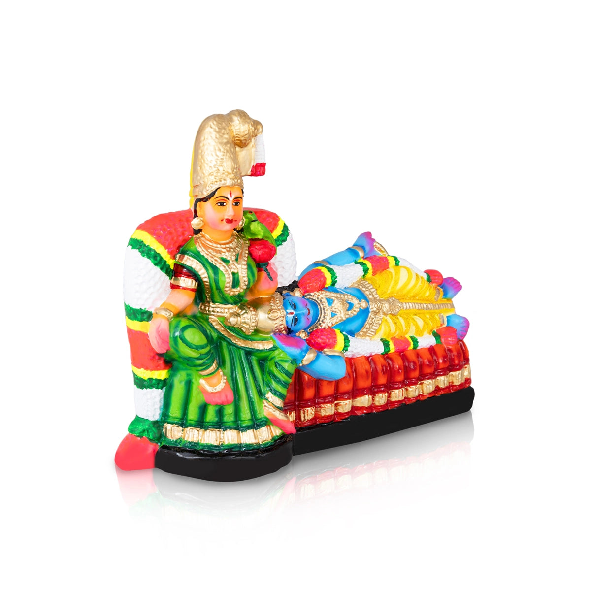 Andal Rangamannar Set | Clay Golu Dolls | Navaratri Dolls — Giri USA