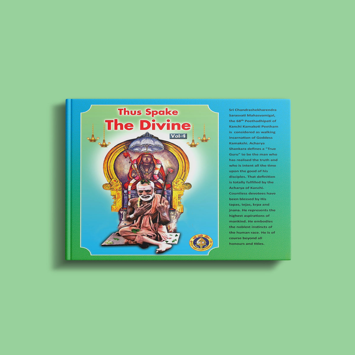 Giri USA - Thus Spake The Divine Volume 4 English | Hindu Religious Book
