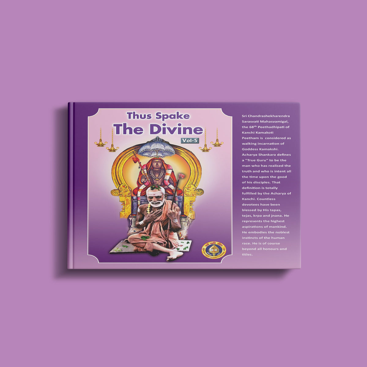 GIRI USA - Thus Spake The Divine | Devotional Book | Hindus Book — Giri USA