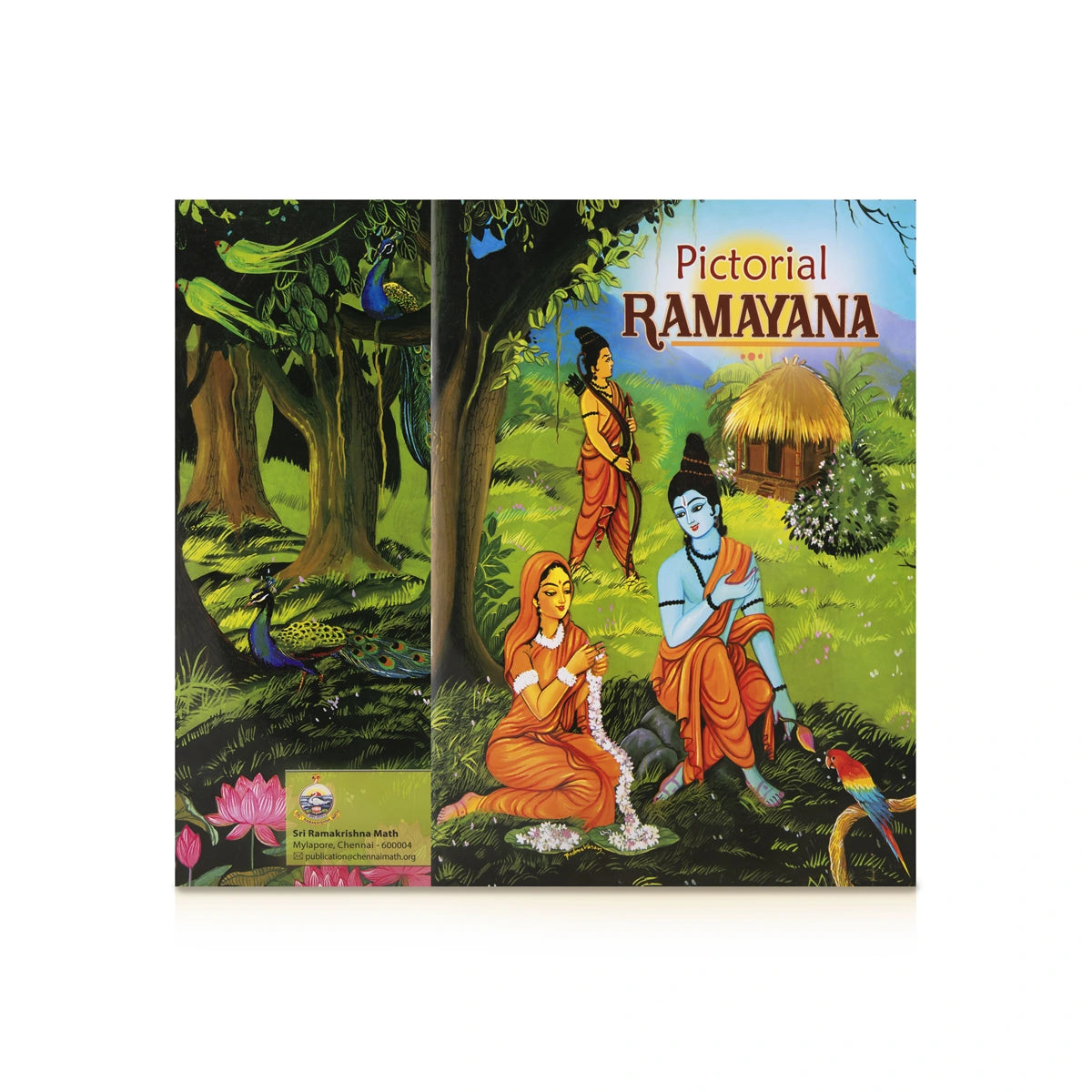 Pictorial Ramayana (English) | Story of Lord Rama Book — Giri USA
