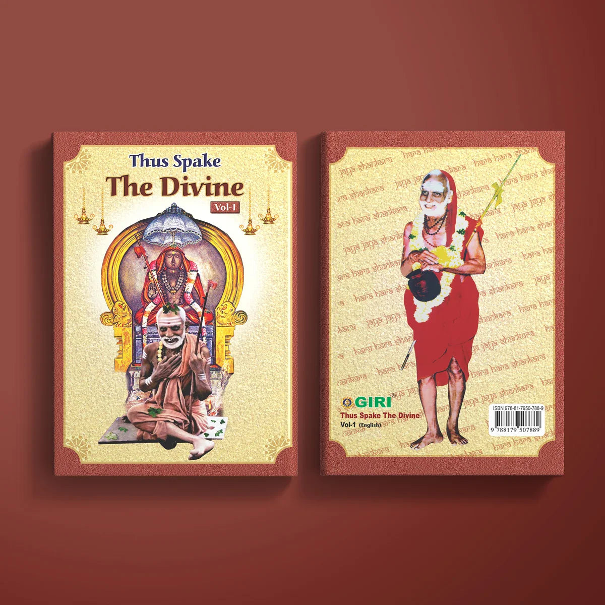 Giri USA - Thus Spake The Divine Volume 1 English | Hindu Religious Book